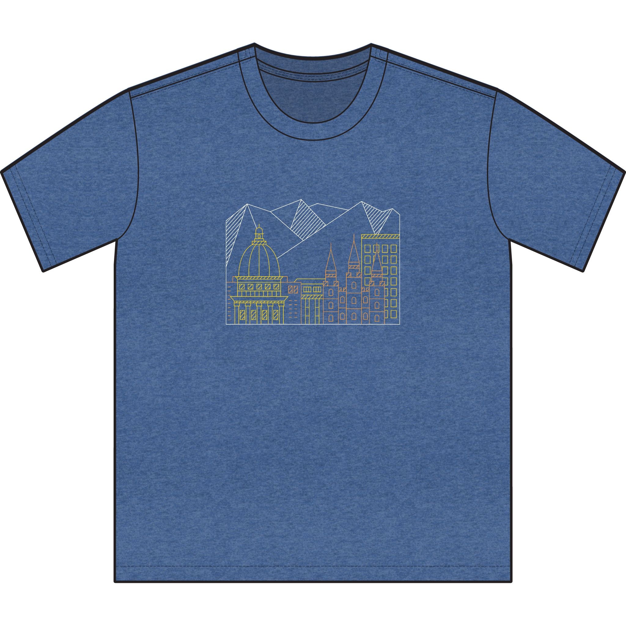 Salt Lake City Skyline T-Shirt – Deseret News Store