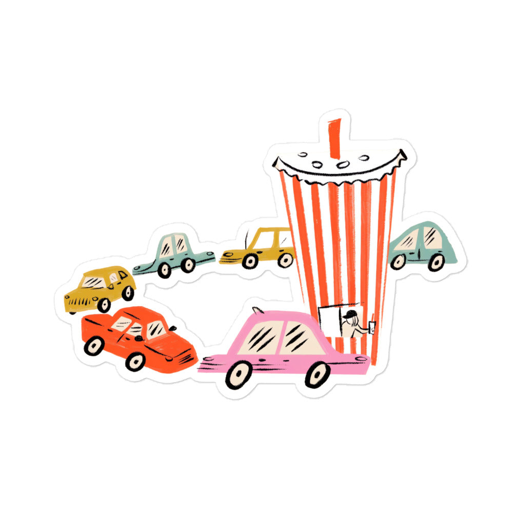 Soda Shop Drive Thru Sticker – Deseret News Store